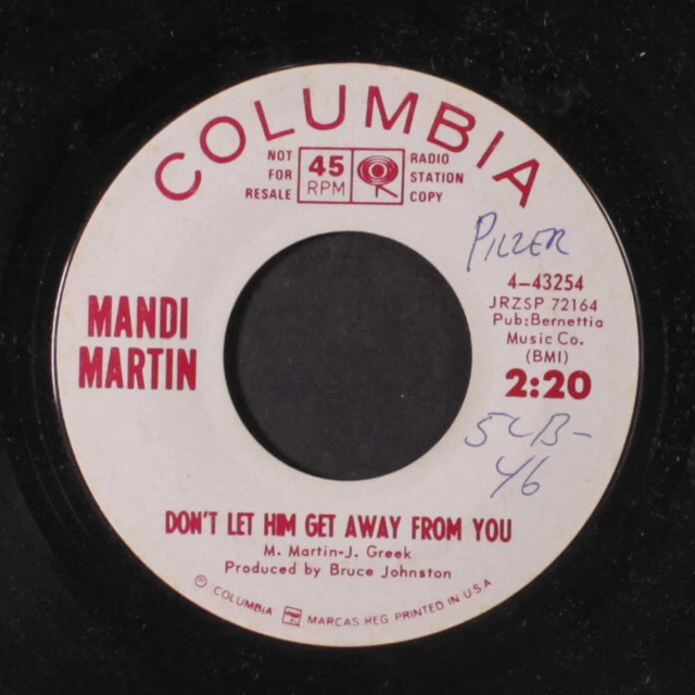 MANDI MARTIN: DON'T let him get away from you / this is goodbye forever ...