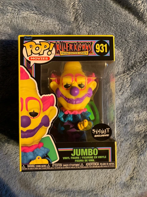 FUNKO POP BLACKLIGHT Jumbo Killer Clowns Spirit Halloween Exclusive £28 ...