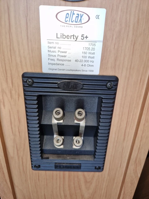 ELTAX LIBERTY 5+ Stereo Speakers, Floor Standing, 150W £31.88 - PicClick UK