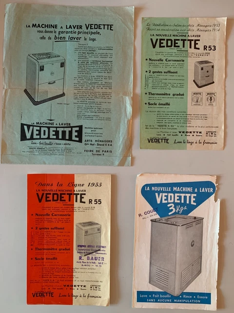 Machine A Laver Vedette Ancienne