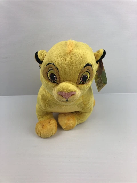DISNEY HEADSTART THE Lion King Simba Cub Yellow Plush Soft Toy Approx ...