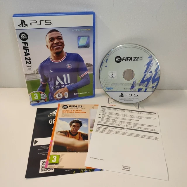 FIFA 22 PS5 Playstation 5 EXCELLENT Condition SOCCER FOOTBALL GAME for ...