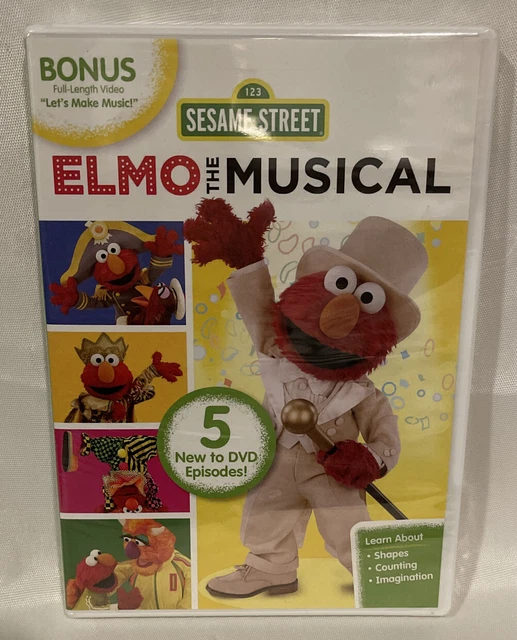 SESAME STREET - Sesame Street: Elmo the Musical [New DVD] Full Frame ...