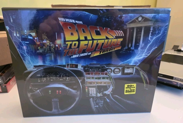 BACK TO THE Future 40th Anniversary 4K UHD Trilogy SteelBook Gift Set ...