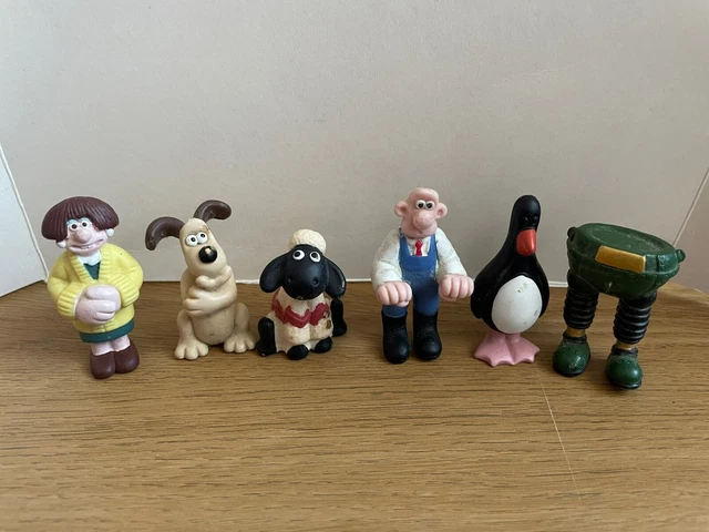 6 X WALLACE and Gromit Plastic figures £11.12 - PicClick UK