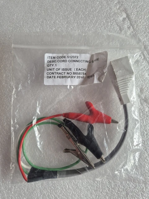 GPO / POST Office / BT Engineers Cord Connection 6/10E Brand New And ...