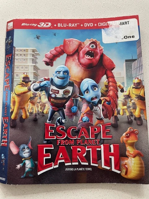 ESCAPE FROM PLANET Earth - Blu Ray Size - Slip Cover Only No Disc $3.64 ...