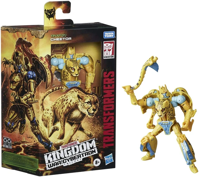 FIGURINE ARTICULÉE CHEETOR Transformers Toys Generations WFC Kingdom Deluxe WFC-K4 EUR 77,09 ...
