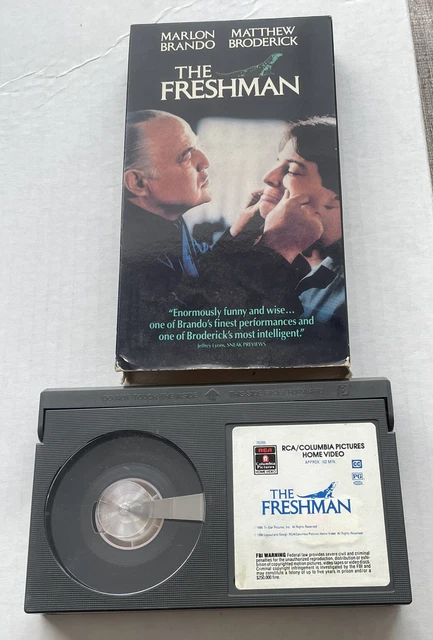 RARE THE FRESHMAN Beta Tape Betamax *Not VHS* 1990 Movie Marlon Brando ...