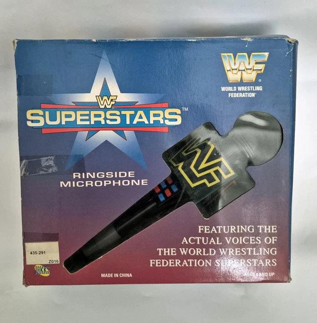 WWF 1996 - Jakks - Ringside Microphone - Series 1 - Undertaker Bret ...