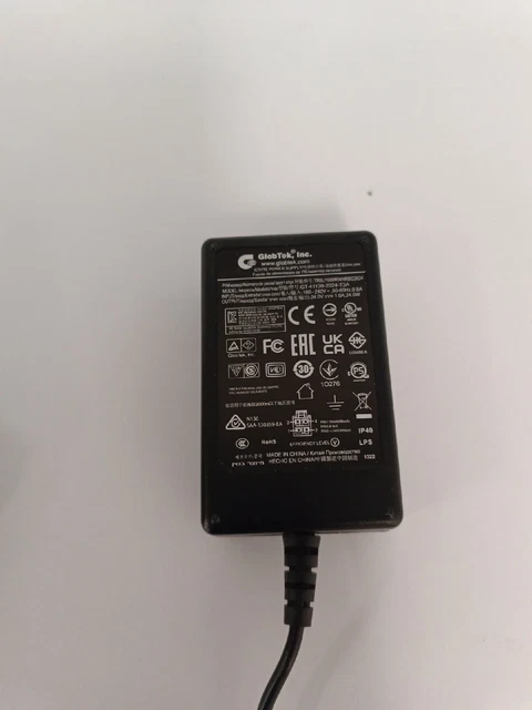 GLOBTEK GT-41130-2024-T3 TR9CI1000KCPNRVB2449 24V 1A Power Supply (In3S1)) £2.50 - PicClick UK