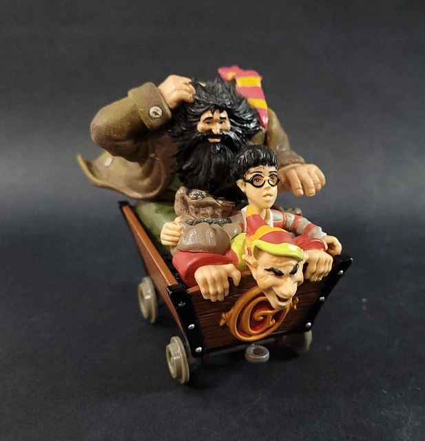 HARRY POTTER DIE Cast Gringotts Vault Cart 2001 Action Figure Toy £14. ...