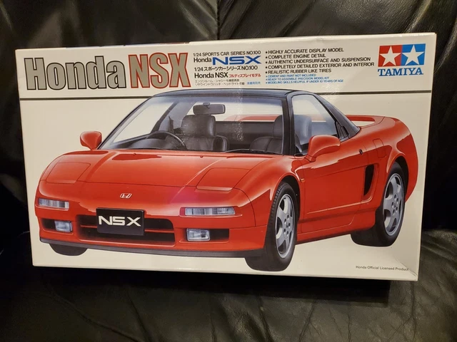 TAMIYA HONDA NSX 1/24th scale model kit £18.00 - PicClick UK