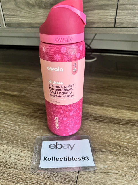 OWALA &LOVE LETTER” 2025 Valentine Pink Heart Water Bottle 32oz NWT IN ...