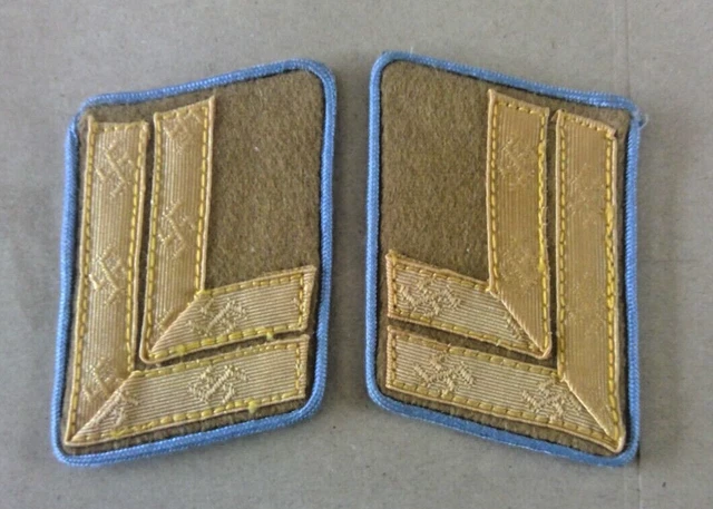 GERMAN WW2 MATCHING Pair Ortsgruppe 3rd Pattern Collar Patches RZM ...