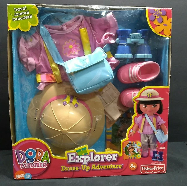 NEW DORA THE Explorer Doll dress up adventure Outfits Clothes Set £34. ...