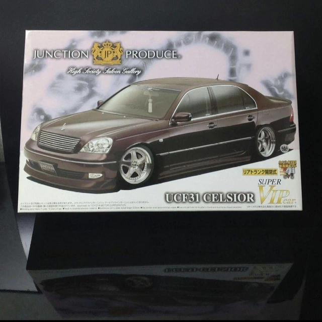 AOSHIMA 1/24 SCALE Junction Produce UCF31 Toyota Celsior Early Model ...