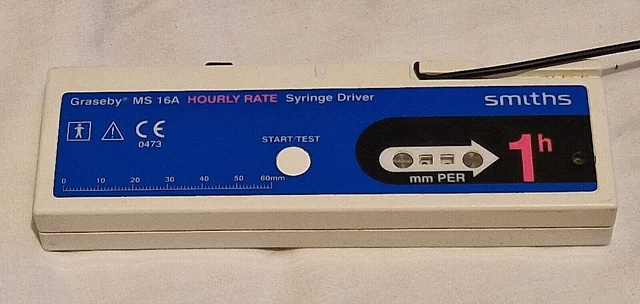 GRASEBY MS16A SYRINGE driver pump hourly rate £90.00 - PicClick UK