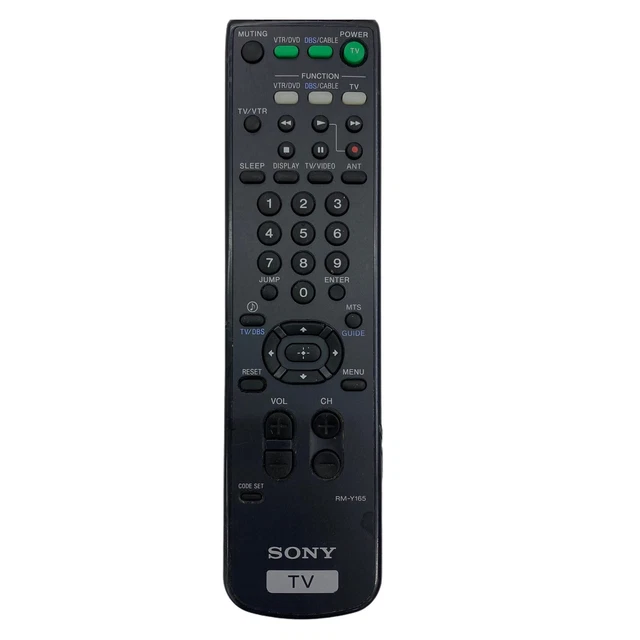 SONY TRINITRON TV Remote Control Rm-Y165 - Original Factory EUR 9,44 ...