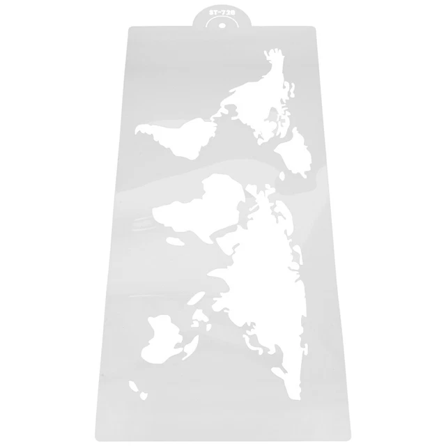WORLD MAP CAKE Stencil for DIY Baking & Decorating £5.48 - PicClick UK