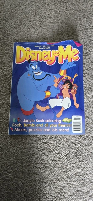 DISNEY AND ME Magazine Issue 95 23rd June 1995 Children's Comic Book £ ...