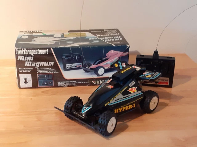 VINTAGE BOXED NIKKO Mini Magnum Radio Control RC Car Fully working See ...