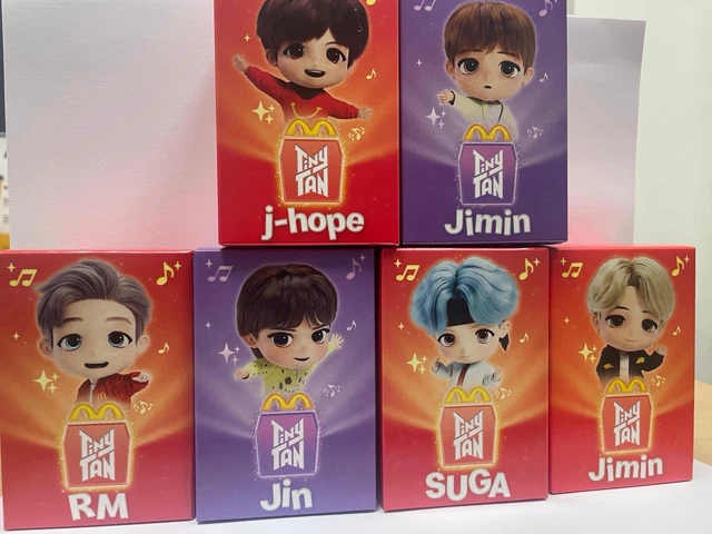 MCDONALD'S HAPPY MEAL Tiny Tan by BTS 2025 NEU OVP EUR 19,99 - PicClick DE