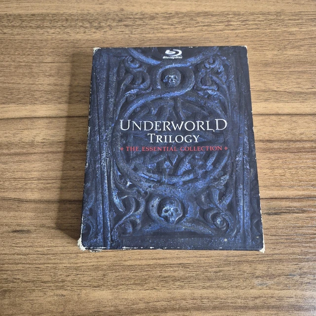 UNDERWORLD TRILOGY THE Essential Collection 4 Blu-Ray Set (W/Anime ...