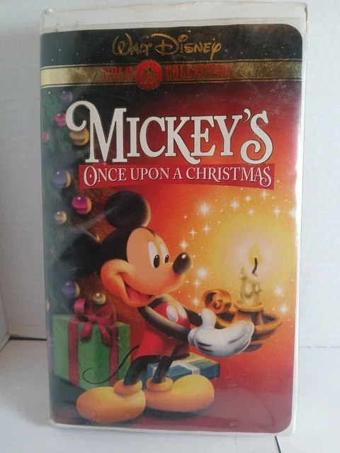 MICKEY'S ONCE UPON A Christmas - VHS Disney Clamshell $10.11 - PicClick AU