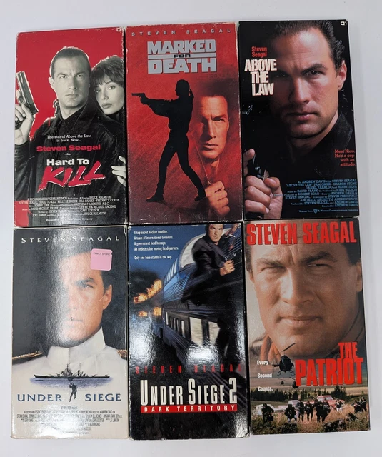 HARD TO KILL/MARKED For Death/ Above Law/Under Siege 2/Patriot: Steven ...