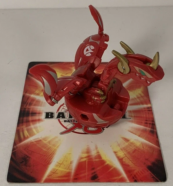 BAKUGAN ULTRA NEO Dragonoid Red Pyrus Maxus Dragonoid 650g Battle ...
