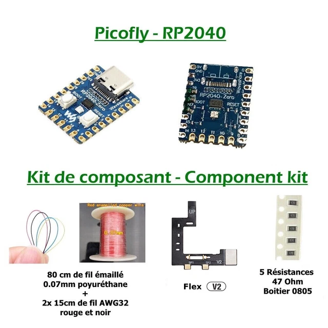 PICOFLY - RP2040 zero - Toute version EUR 5,50 - PicClick FR