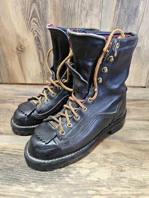 DANNER 200GR SUPER Rain Forest Brown Leather 8" Work Boot GTX Men Size ...