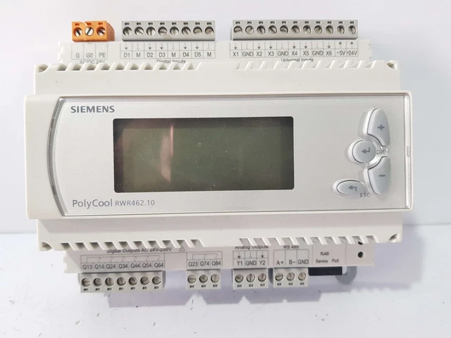 SIEMENS POLYCOOL RWR462.10 Superheat Controller V1.02 B0022 $453.96 ...