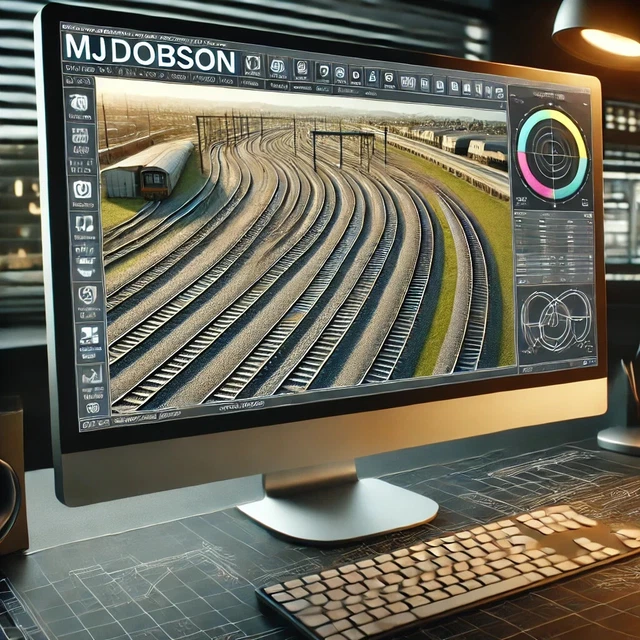 TRAIN MODEL RAILWAY Layouts Plans Build Design CAD USB Hornby OO Gauge ...