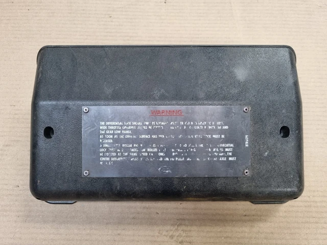 LAND ROVER DEFENDER 90 110 Fuse Box Cover £19.99 - PicClick UK