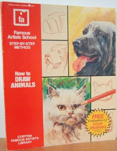 HOW TO DRAW Animals: Famous Artists School... - conn-famous-artists ...