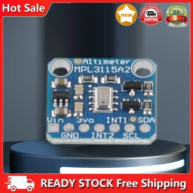 MÓDULO SENSOR BAROMÉTRICO MPL3115A2 I2C 2.5-5V Conveniente Altímetro ...