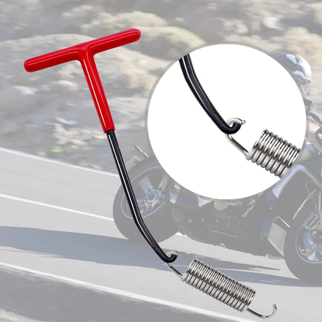 1* MOTORCYCLE EXHAUST Spring Hook T Shaped Handle Exhaust Pipe Spring ...
