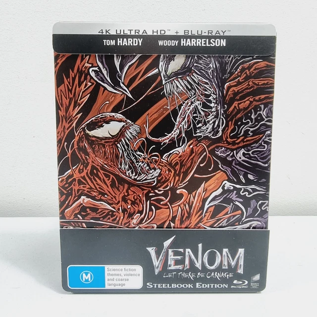 VENOM 2: LET There Be Carnage 4K UHD + BluRay Steelbook - Like New - All Regions EUR 36,28 ...