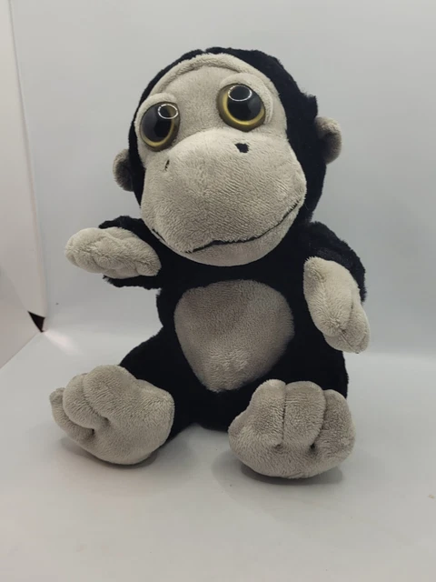 CUDDLE TIME BIG Eyed Monkey Chimpanzee 10"Plush Cuddly Soft Toy Monkey ...