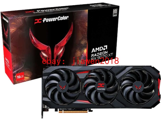 POWERCOLOR RED DEVIL AMD Radeon RX 9070 XT RX9070XT 16GB GDDR6 Graphics ...
