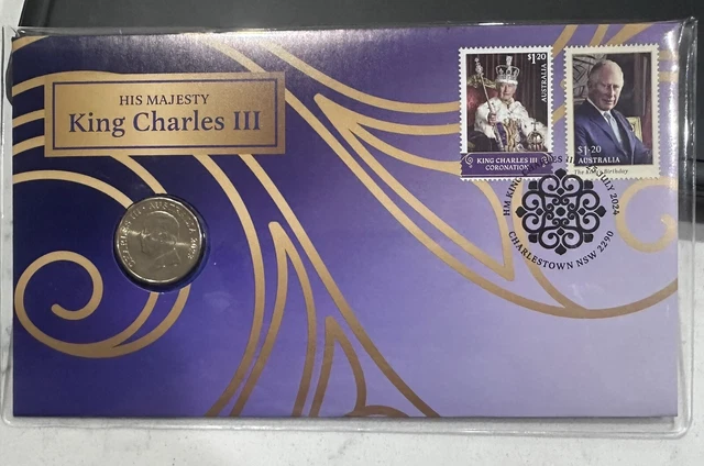 AUSTRALIA PNC - 2024 His Majesty King Charles III Effigy 2023 RAM UNC $1 Coin $40.00 - PicClick AU