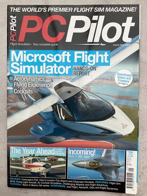 PC PILOT MAGAZINE - January 2020 - Microsoft Flight Simulator, DCS: F ...