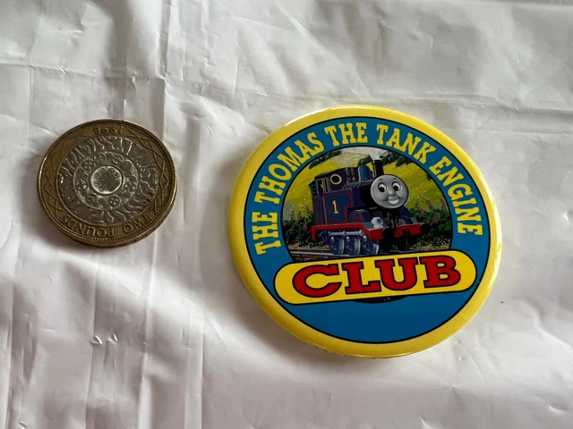 THOMAS THE TANK Engine Club (Thomas) Pin Button Badge £4.50 - PicClick UK