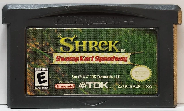 SHREK: SWAMP KART Speedway (Nintendo Game Boy Advance, 2002) FREE ...