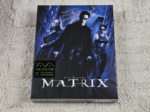 MANTA LAB THE Matrix Full Slip 4K Blu Ray Steelbook - Brand New & Sealed £129.99 - PicClick UK