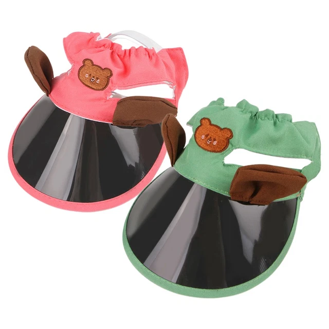 2 PCS DOG Sun Cap with Ear Holes Hat for Large Breeds Costume ...