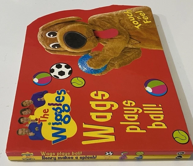 THE WIGGLES X2 Touch N Feel Board Books Wags Dog Henry Octopus ...