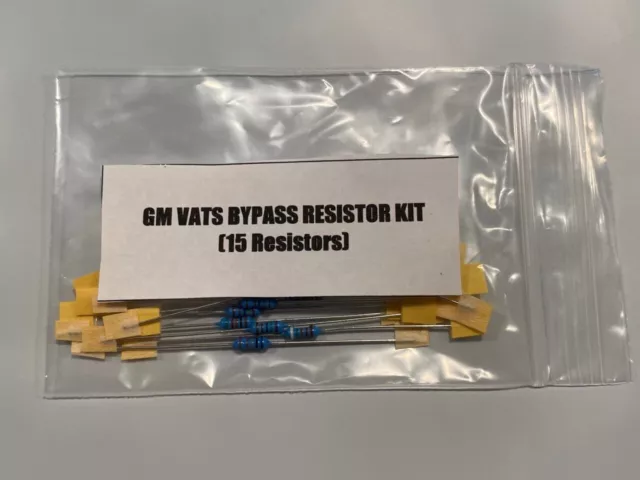 GM VATS BYPASS Resistor Kit (All 15 Resistors) Remote Start $1.99 ...